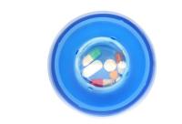 China open and closed plastic pill holder,spices, easy open one case pill holder, Novel style professional pocket plastic pill for sale