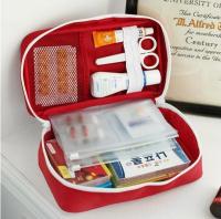 China Multipurpose Large Capacity Outdoor Emergency Medical Equipment Hospital Portable Nylon First Aid Small Bag for sale