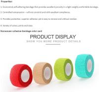 China kinesiology tape printing kinesiology tapemedical non-woven orthopedics elastic self-adhesive bandage used for fractures for sale