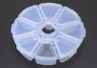 China Adjustable 15 Compartment Plastic Clear Storage Box For Jewelry Earring Tool Container, odorlessness plastic storage box for sale