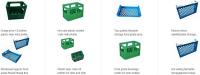 China Light weight one time plastic pallets for transport and storage, Heavy duty cross bottom plastic pallet with 6 runners for sale