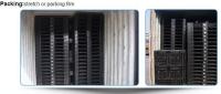 China Light weight one time plastic pallets for transport and storage, Heavy duty cross bottom plastic pallet with 6 runners for sale