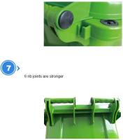 China Light weight one time plastic pallets for transport and storage, Heavy duty cross bottom plastic pallet with 6 runners for sale