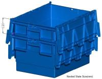 China Light weight one time plastic pallets for transport and storage, Heavy duty cross bottom plastic pallet with 6 runners for sale