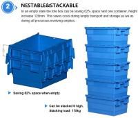 China Light weight one time plastic pallets for transport and storage, Heavy duty cross bottom plastic pallet with 6 runners for sale