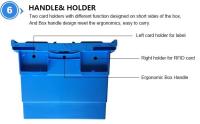China Light weight one time plastic pallets for transport and storage, Heavy duty cross bottom plastic pallet with 6 runners for sale