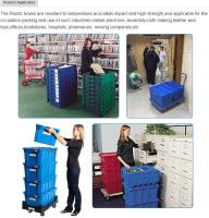 China Light weight one time plastic pallets for transport and storage, Heavy duty cross bottom plastic pallet with 6 runners for sale