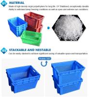 China Light weight one time plastic pallets for transport and storage, Heavy duty cross bottom plastic pallet with 6 runners for sale