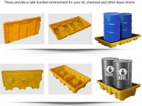 China Light weight one time plastic pallets for transport and storage, Heavy duty cross bottom plastic pallet with 6 runners for sale
