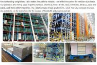 China Accept Custom Heavy Duty Large Stackable Plastic Pallet, Wear-Resistant Light Duty HDPE Plastic Pallet Sale, Warehouse for sale