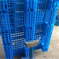 China Detachable plastic 4 drum oil spill pallet, 1300*660*150 mm 2 drum spill containment pallet, Nestable 2 drum spill conta for sale
