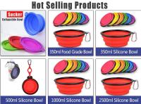 China Lovely Personalized portable pet dog food water bowl ceramic plastic, Drink Dispenser Dog Cat Feeder Water Bowl, pet bow for sale