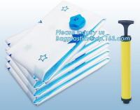 China clothing vacuum seal storage bag, Vacuum storage bag for bedding and clothes, home storage organization, bagplastics, pa for sale