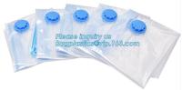 China Bedding Use and PE Plastic Type home storage space saver bags, saving vacu seal bags for clothing use, blankets Use vacu for sale