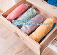 China vacuum seal storage bags for down jacket coats, hand rolling vacuum bag for travel, Compress Vacum Packing Bag, bagplast for sale