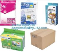 China resealable sealed space bags as seen on tv for blankets, poultry shrink vacuum bag for clothes and bedding, resealable s for sale