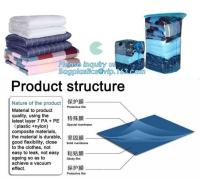China sealed storage tote for bedding, self seal storage bag, clothing compress bag for travel, vacuum storage bag set, plasti for sale