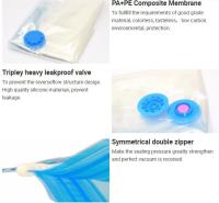 China Eco-Friendly zipper industrial vacuum storage bag, zipper vacuum cleaner filter bag, zipper silicone vacuum bag, bagplas for sale
