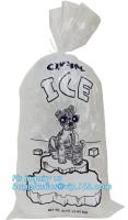 China BIODEGRADABLE, COMPOSTABLE FRESH ice bag, insulated ice cream carry cooler bag, juice ice tea ice cola bag/pouch/sachet for sale