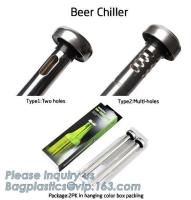 China Bar accessories recyclable stainless steel whiskey ice cube stones, Stainless Steel Ice bar cooler, steel bar cold fresh for sale