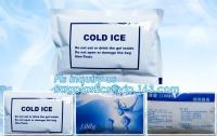 China Cooling Gel Ice Pack Cold Pack Freezer Pack, Outdoor convenient cooling Instant cold cooler bag ice pack, cooler bag kee for sale