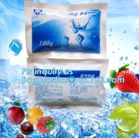 China Cooling Gel Ice Pack Cold Pack Freezer Pack, Outdoor convenient cooling Instant cold cooler bag ice pack, cooler bag kee for sale