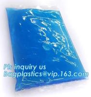China Fresh Food ice pack water injection Ice Bag, Dry Ice , Food fresh care rectangular shape gel cooling pack, summer coolin for sale