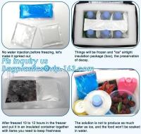 China Sports Medicine Ice Bags, Flexible Ice Pack, Easy Seal Ice Cube Bags, Cool Bags & Ice Packs, First Aid Ice Pack, bagease for sale