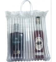 China inflatable air bag for wine bottle, wine bottle air bag transport protective shock resistant cushion hand bag packaging, for sale