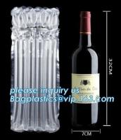 China inflatable air bag for wine bottle, wine bottle air bag transport protective shock resistant cushion hand bag packaging, for sale