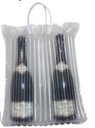 China inflatable air bag for wine bottle, wine bottle air bag transport protective shock resistant cushion hand bag packaging, for sale