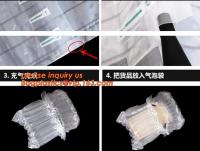 China Safety Fill Plastic Inflatable Air Cushion Bubble Protection Packaging Bag, Strapping air inflatable cusioning film bag, voi for sale