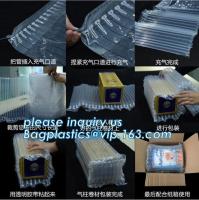 China air cushion pillow bags, inflatable air filled pillow bag, shockproof recycable air pillow glass bottle bag, bagplastics for sale