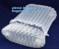 China Airbag Protector, inflatable air bubley bag, infate the air column packing roll, air pillow, logo printing service, void for sale