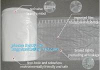 China air cushion pillow bags, inflatable air filled pillow bag, shockproof recycable air pillow glass bottle bag, bagplastics for sale