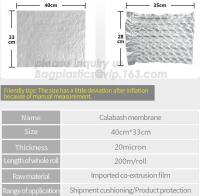 China Air cushion film, protective air pillow bag, wine bottle air column packaging bag, bubble cushion wrap, bagplastics, pac for sale