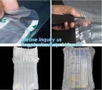 China air cushion pillow bags, inflatable air filled pillow bag, shockproof recycable air pillow glass bottle bag, bagplastics for sale