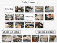 China air cushion pillow bags, inflatable air filled pillow bag, shockproof recycable air pillow glass bottle bag, bagplastics for sale