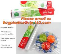 China plastic wrap cling film, pvc cling film wrap for food, Pvc Wrapping Film Silicone Cling Wrap Shrink Wrap Bands, BAGPLAST for sale