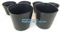 China Nursery Flowers Pots Garden Decor Plant Pots Plastic Plant Pots, gallon pot, nursery pots flexible soft pot, Hydroponics for sale