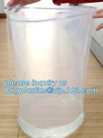 China Chemical Resistant Water Proof Heavy Duty Round Bottom Cylinder,round square bottom inner drum rubbish bin liner plastic for sale