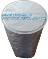 China Chemical Resistant Water Proof Heavy Duty Round Bottom Cylinder Drum Barrel Liners, LDPE drum liner, Drum Liner,Round He for sale