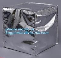 China Reflective Bubble Foil Blanket for pallet cover, Thermal insulated pallet cover aluminum foil insulation bag container f for sale