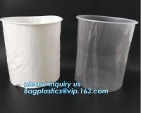 China gallon bucket liner rigid plastic pail liner, PE Round pond liner round raised rigid pond liner 500liter, pp steel pail for sale