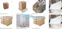 China customized PE pallet cover bag, Waterproof pallet covers/ Poly Bags, Plastic Pallet Covers Gusseted Pallet Covers Pallet for sale