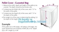 China HDPE Pallet Cover Sheet, LDPE bag Large square bottom bag on roll pallet cover bag rubbish bag Garbage bag HDPE bag, pac for sale
