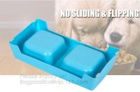 China gift pet food container with flap lid, Square Pet Food Large Container / Animal Metal Food Seed Storage Bin, bagplastics for sale