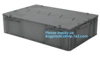 China Multi-purpose Euro logistics plastic box ; Plastic turnover box, pp corrugated sheet Box plastic transport box turnover for sale