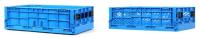 China Multi-purpose Euro logistics plastic box ; Plastic turnover box, pp corrugated sheet Box plastic transport box turnover for sale