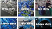 China Multi-purpose Euro logistics plastic box ; Plastic turnover box, pp corrugated sheet Box plastic transport box turnover for sale